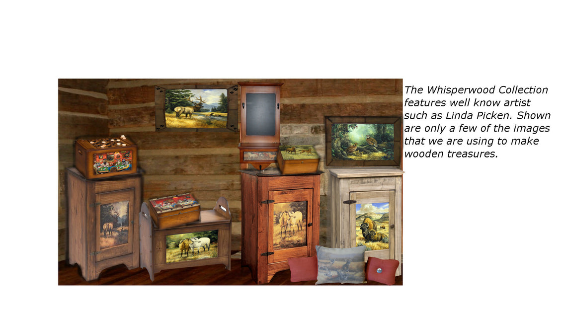 Featured artist Linda Picken – THE WHISPERWOOD COLLECTION