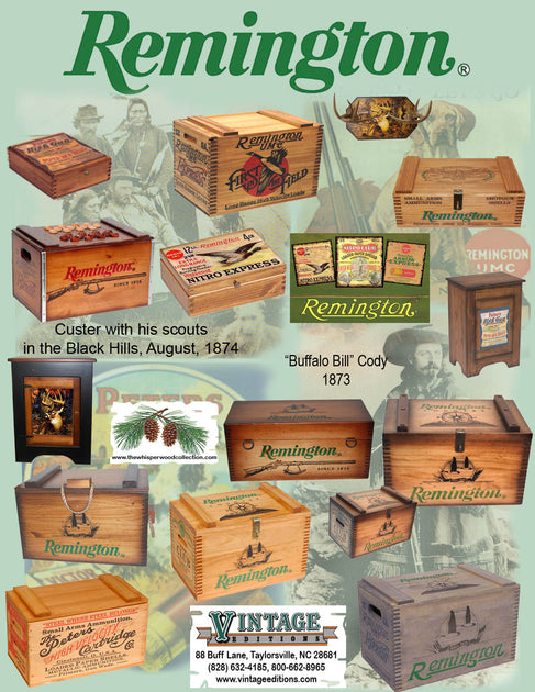 Remington assorted boxes – THE WHISPERWOOD COLLECTION