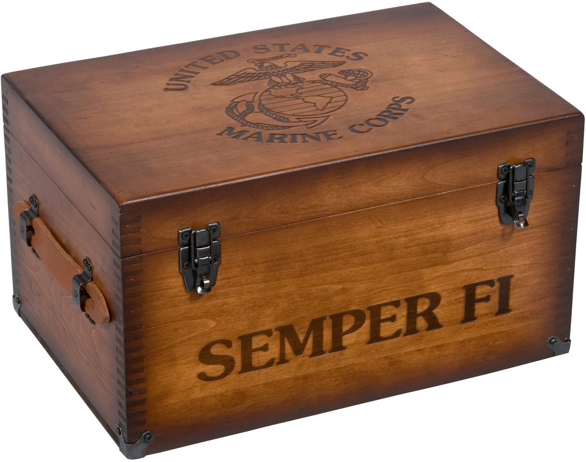 MARINE CORPS KEEPSAKE BOX | The Whisperwood Collection – THE ...