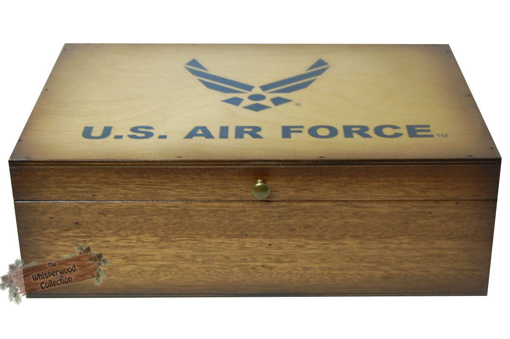 Air Force Wings Desk Box – THE WHISPERWOOD COLLECTION