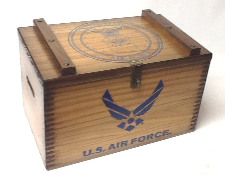 AIR FORCE WINGS AMMO BOX – THE WHISPERWOOD COLLECTION