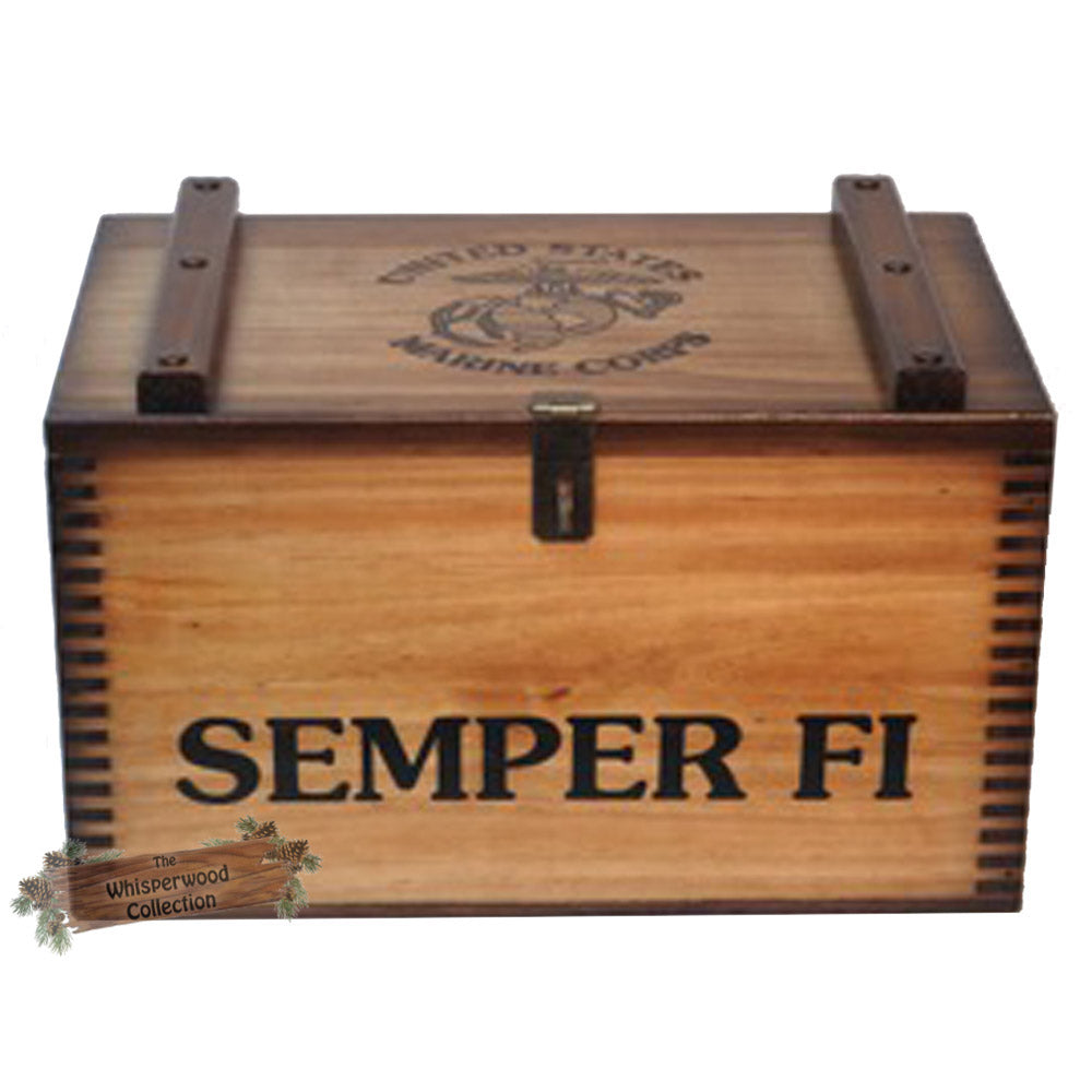 65025 MARINE CORPS AMMO BOX – THE WHISPERWOOD COLLECTION
